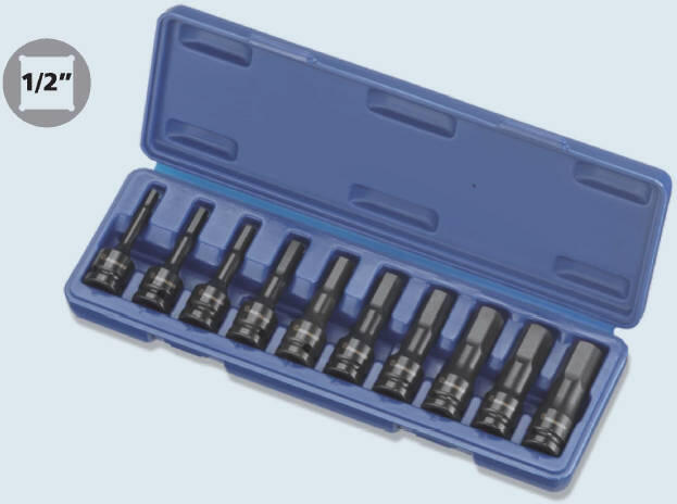 Impact Bits Socket Set (Hex Bits & Star Bits)